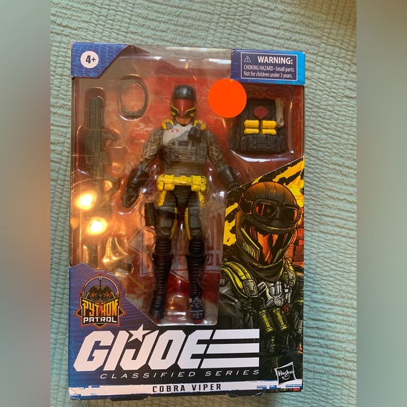 Hasbro | Toys | Hasbro Gi Joe Python Patrol Cobra Viper 7 In Action ...